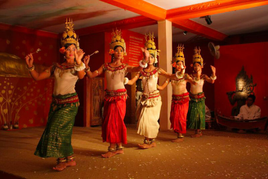 The Apsara dance, a Khmer classical dance - ICH NGO Forum